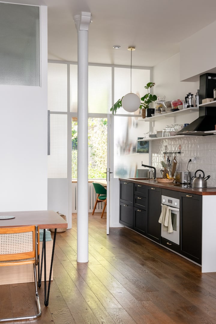 Cosy Flat  In Village Jourdain - Buttes-Chaumont