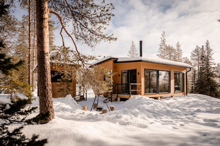 Peaceful Cabin W/ Sauna In Lapland – Villa Huhta - Övertorneå