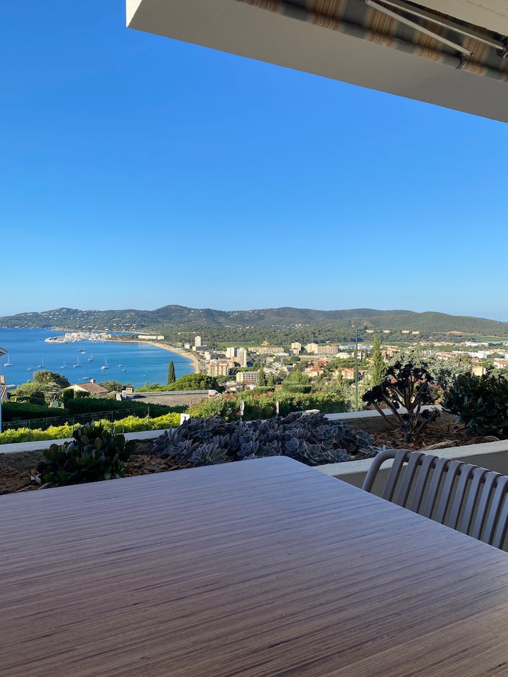 Villa Maia - Vue Mer - Piscine Et Pétanque - Le Lavandou