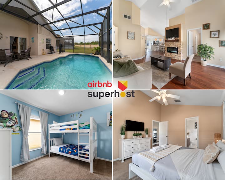 4bdhome, Toy Story, Mickey&minnie W/pool&game Room - Kissimmee, FL