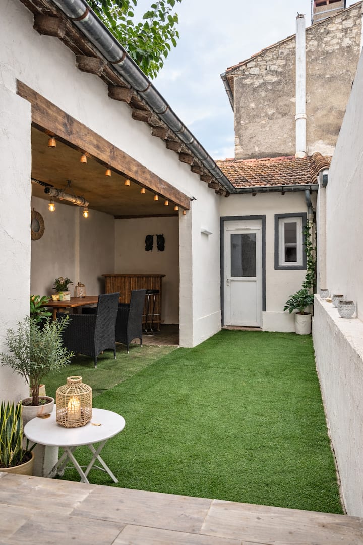 Maison Avec Patio à 5mn De La Réserve Africaine - Port-la-Nouvelle