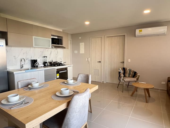 Bello Apartamento Ideal Para 4 - Barranquilla