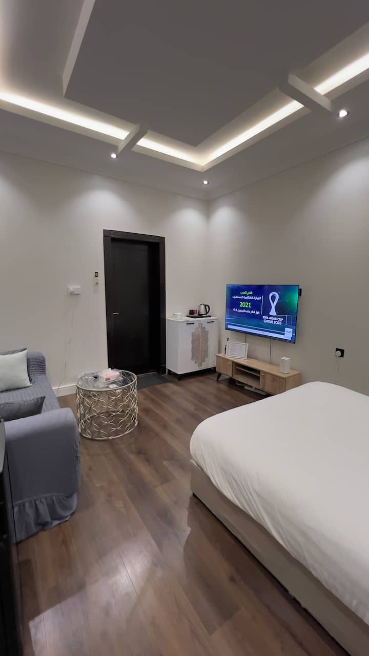 Elegant Studio With 55-inch Tv And Self Check-in - Riad