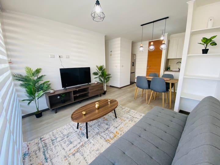 Depto. Con Piscina Cerca Playa, Mall Y Negocios. - La Serena