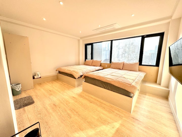 #2024 New Room #4ppl #3mins To Myeongdong Stn. - Seoul