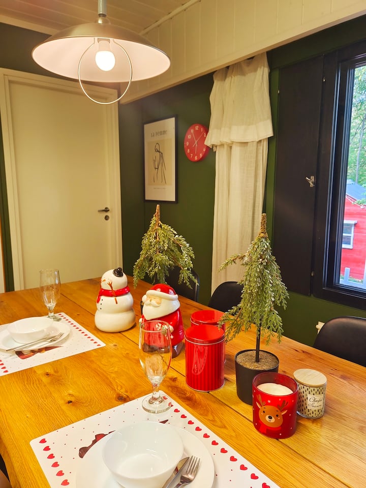 1.8米大床房-近圣诞老人村-近机场-干净-8号公交车sale I站-高性价比 - Rovaniemi