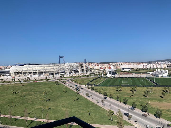 Superb 3 Bedroom Apartment, Large Terrace - Tanger