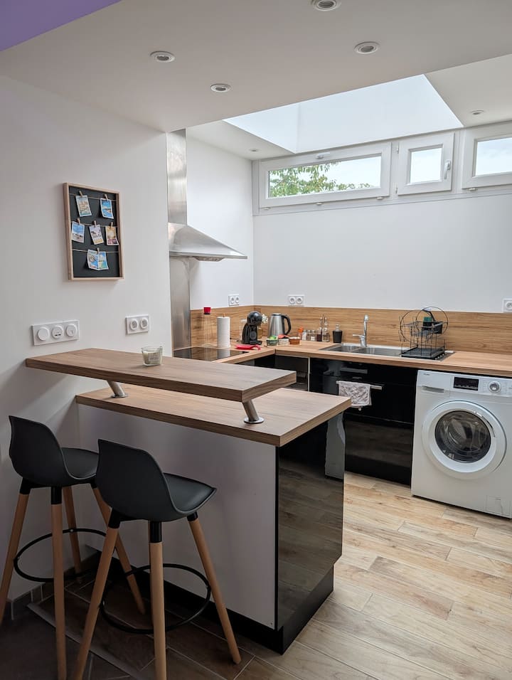 Maison Accueillante Avec Cour – à 15 Min Du Centre - Somme