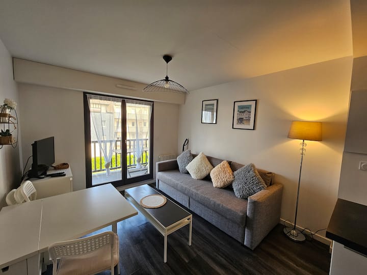 Cosy Plage-accès Privé à La Mer Et Proche Centre - Cabourg