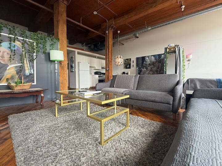 Downtown: Cinema Loft W/ Projector - Detroit, MI