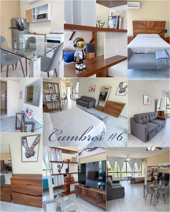 Cumbres #6 - Loft Ejecutivo Frente Al Cumbres - Saltillo