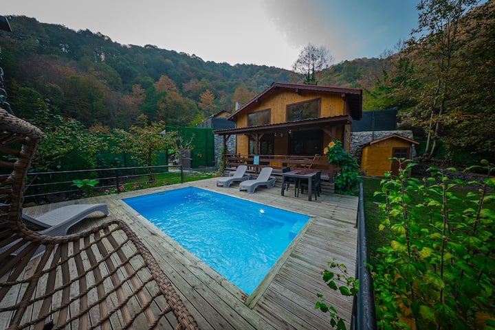 Sıcak Havuzlu Müstakil Bungalow - Kocaeli