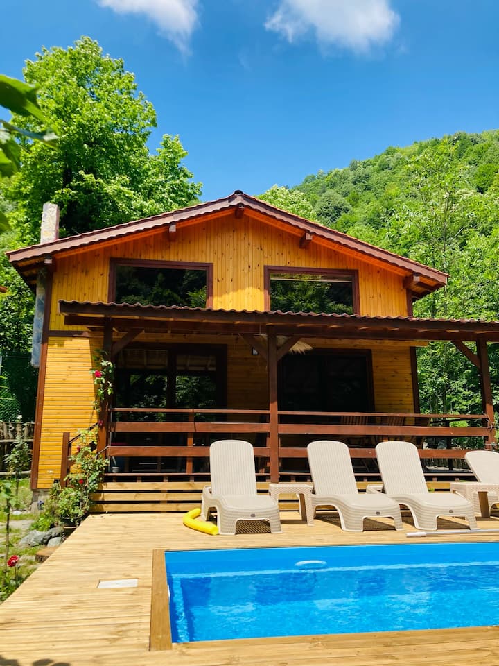 Sıcak Havuzlu Müstakil Bungalow - Kocaeli