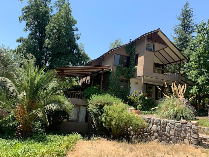 Casa Melocotón Orilla Río Maipo - San José de Maipo