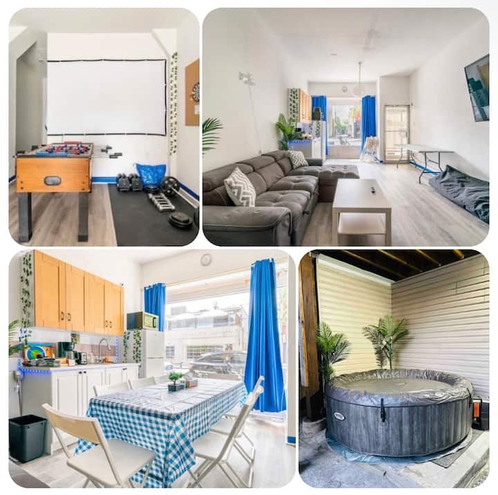 Entire Downtown 8 Kingbdr-4 Parking-hottub-weights - Toronto