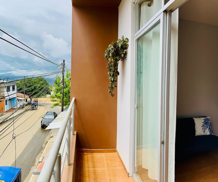 Minidepartamento Moderno, Acogedor Y Con Balcón - Tarapoto
