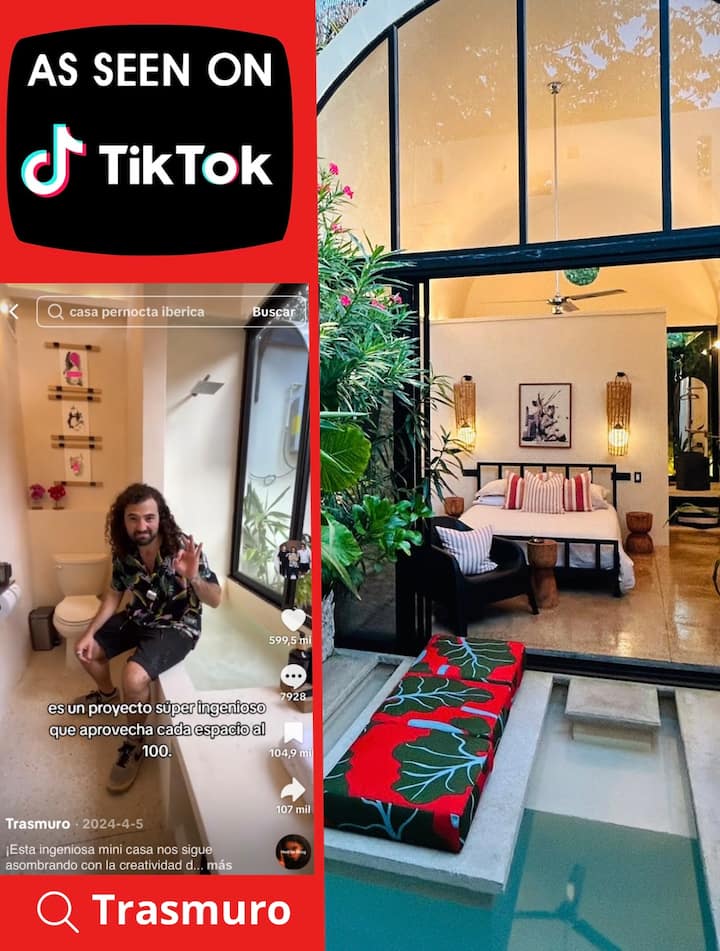 Tiny House De Ensueño Con Piscina - Mérida