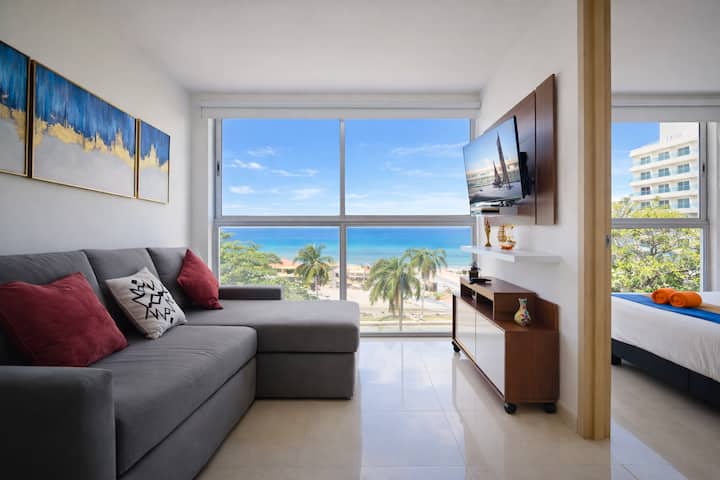 Vista Al Mar·jacuzzi En Azotea·a Pasos De La Playa - Cartagena, Colombia