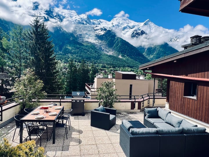 Penthouse With Fabulous Terrace And Mt Blanc View! - Lac du Brévent