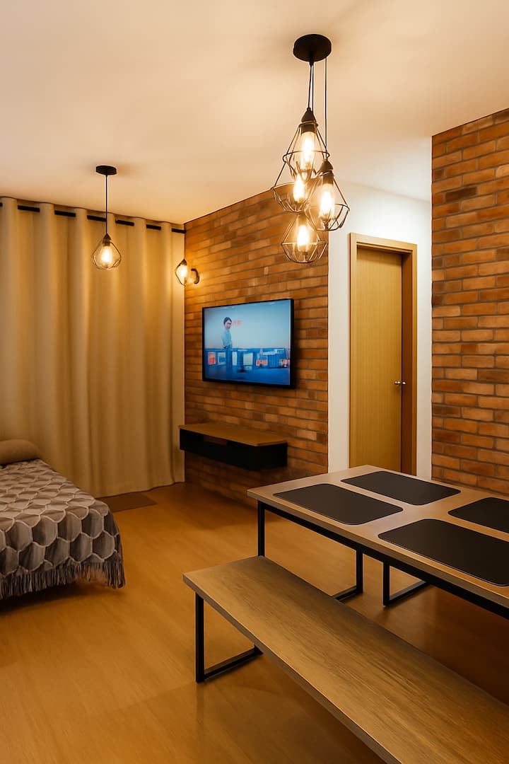 2 Quartos Palhano 1 Londrina Com Sacada, Ar Cond. - Londrina
