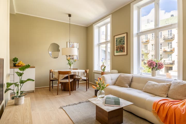 Sentral Og Innbydende Leilighet I Hjertet Av Oslo - Oslo