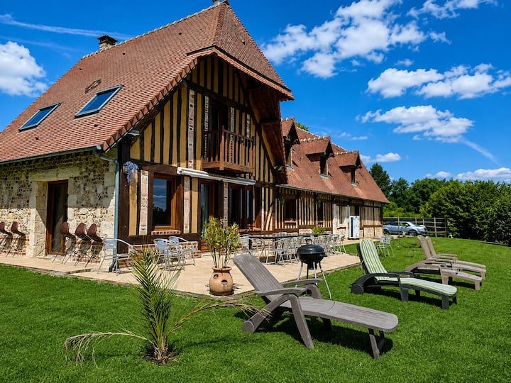 Gîte " Aux Plaisirs" 6 Chambres - Eure