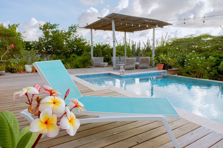 Luxury, Private Studio Balinese Style With Pool - Aruba