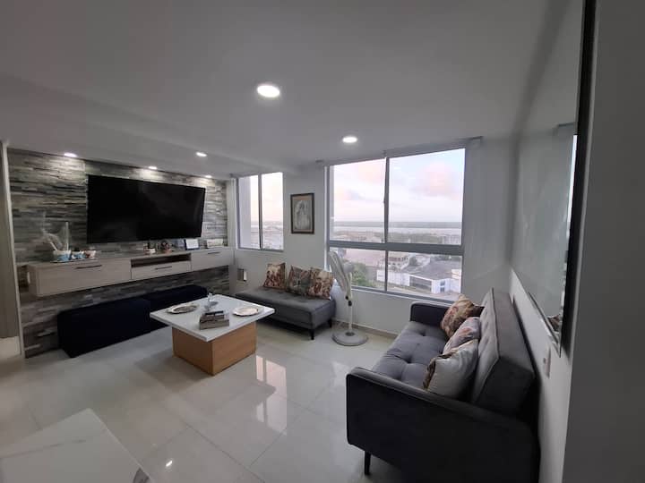 Cerca A Puerta De Oro Y Malecón - Barranquilla
