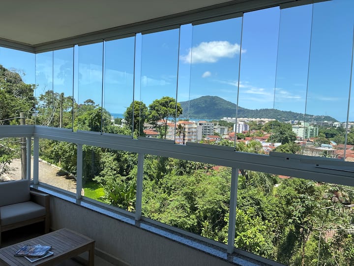 Apê Novo C/ Ac, Churrasqueira, Piscina E Academia - Ubatuba
