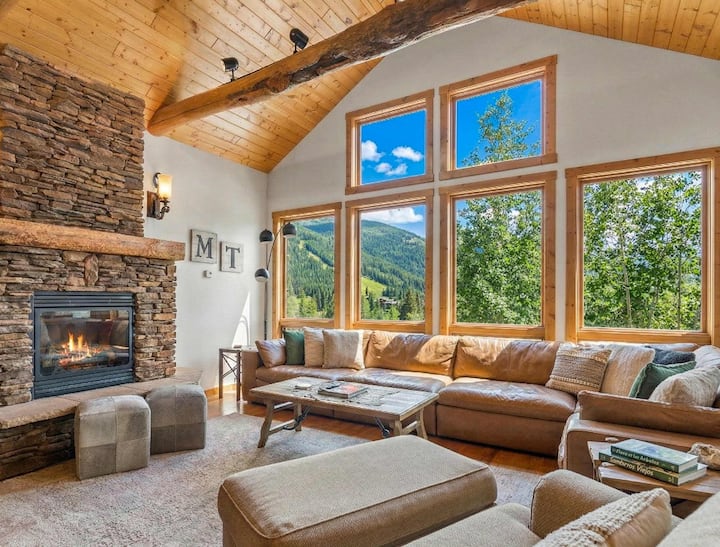 Amazing Mountain View | Ski In / Ski Out | Hot Tub - Whitefish, MT