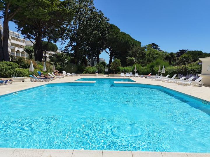 Royal Park: 200m Plage, Parc, Piscines - La Baule-Escoublac