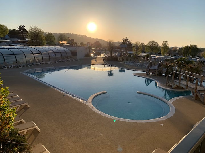 Sur Camping La Vallée 5* Complexe Aquatique - Dives-sur-Mer