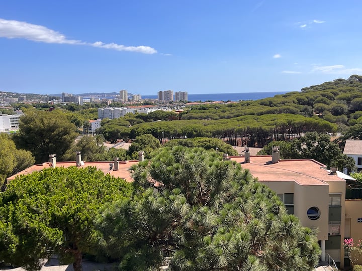Piso Con Vistas Al Mar Y Piscina Comunitaria - S'Agaró