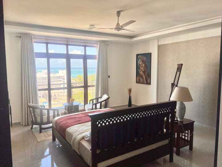 Ocean View Luxury Rm#1 @ Penthouse Living Nyali - Mombasa