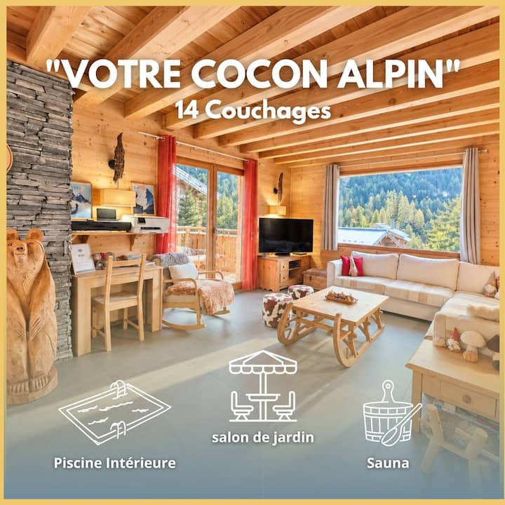Chalet D'exception 14 P Avec Piscine & Sauna Vars - Risoul