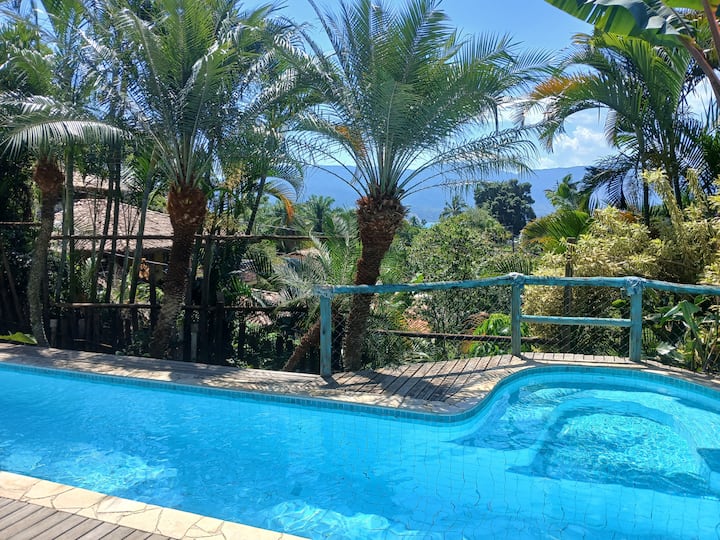 Ilhabela-casa Linda Perto Da Praia C/piscina! - Ilhabela