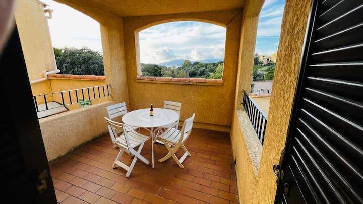 T2 Terrasse Et Vue Sur Ajaccio - Porticcio
