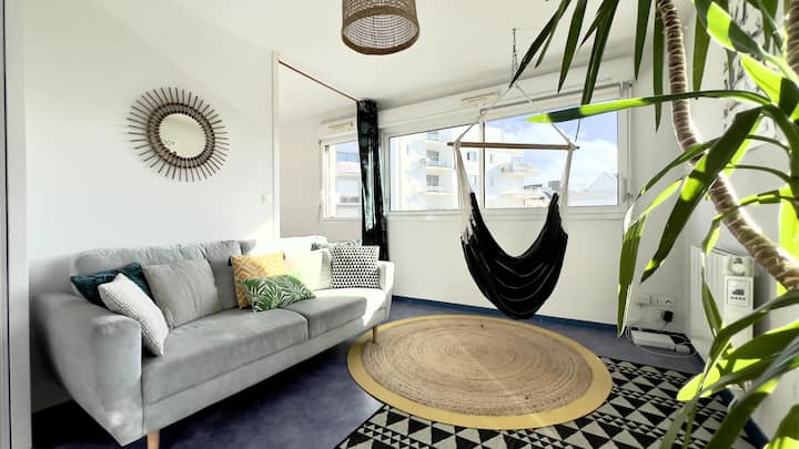 Escapade Zen - Terrasse Spacieuse + Parking - Ploufragan