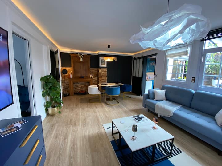 Appartement Chaleureux Avec Grande Terrasse - Merlimont