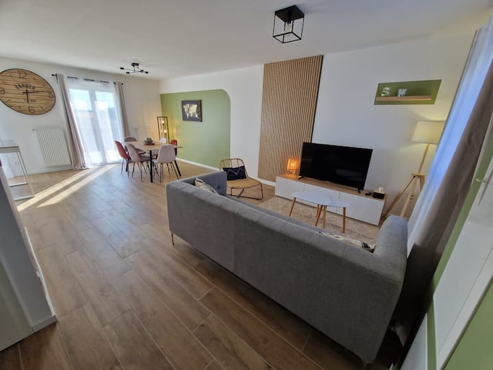 Maison 6 Pers | Proche Cnpe, Lux & Amnéville - Moselle