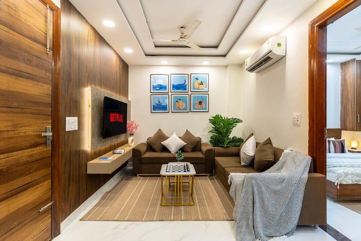 Peacefulhuts Premium 3bhk - Delhi