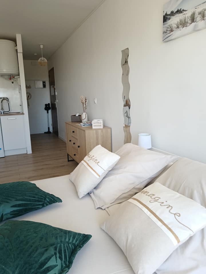 Studio 2*- Idéal Curistes. Wifi, Parking - Balaruc-le-Vieux