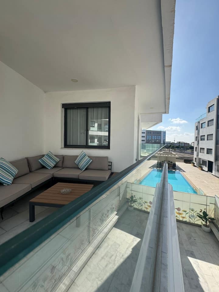 Luxueux Studio 350m De La Plage Néroli 4 - Agadir