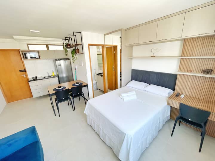 R 1904 - Charmoso Flat No Melhor De Bv | 24h - Recife