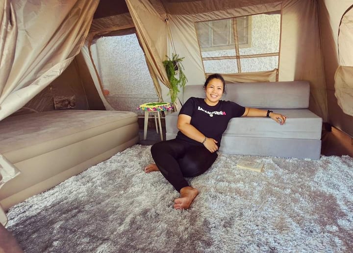 Glamping In Cozy Campsite Near Beach (Andiamo) - Bauan