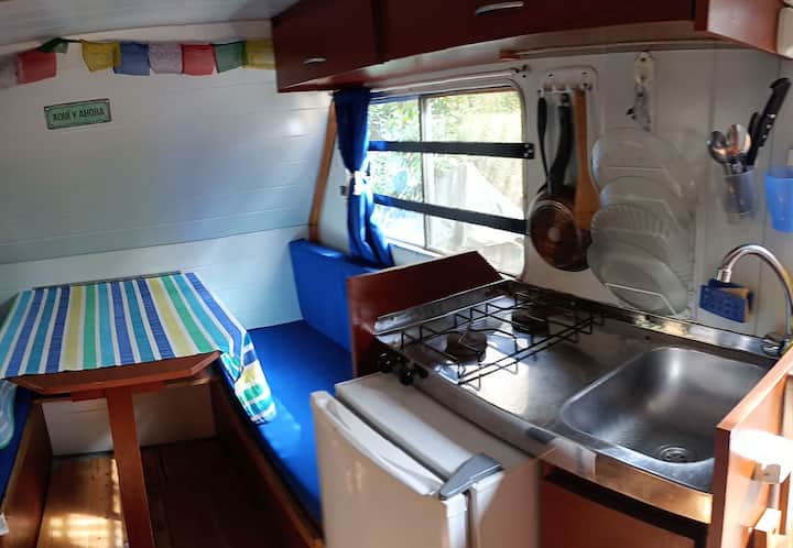 Eco Caravana Con Vista A Los Cerros Y Al Bosque - Villa La Angostura