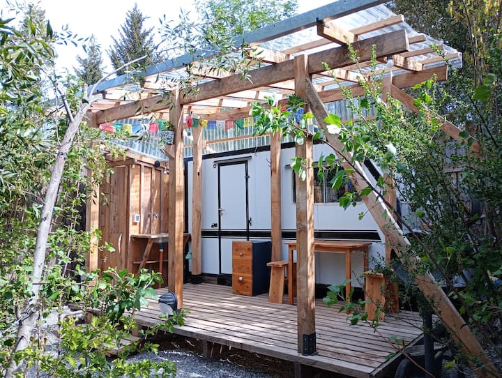 Eco Caravana Con Vista A Los Cerros Y Al Bosque - Villa La Angostura