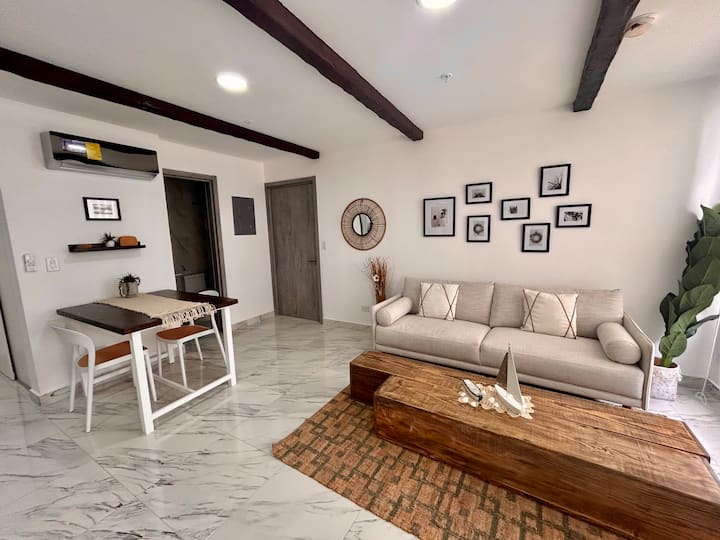 Cómodo Condo Downtown Para 2 - Panama City