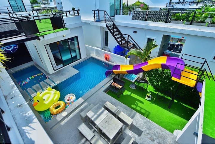 Hua Hin Entire House With Private Pool (Free Wifi) - Hua Hin
