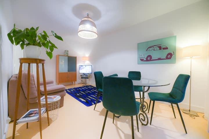 T2 Centre-ville Garage Fermé Privé - Métro J.ferry - Cesson-Sévigné